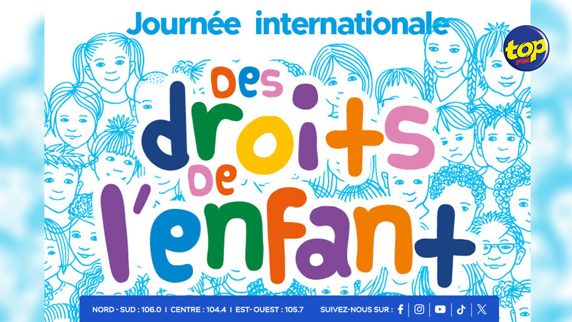 Journée internationale des droits de l’enfant : M-Kids célèbre ses 22 ans d’existence | TOP FM ...