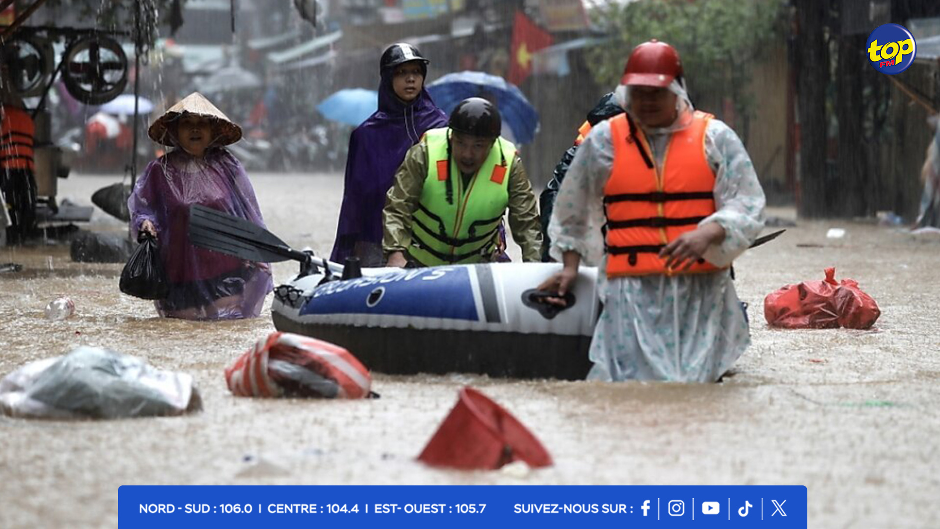 Près de 200 morts après le typhon Yagi, le Vietnam subit sa pire tempête depuis 30 ans | TOP FM ...