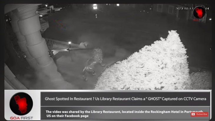 Un fantôme détecté par la caméra de surveillance d’un restaurant | TOP ...