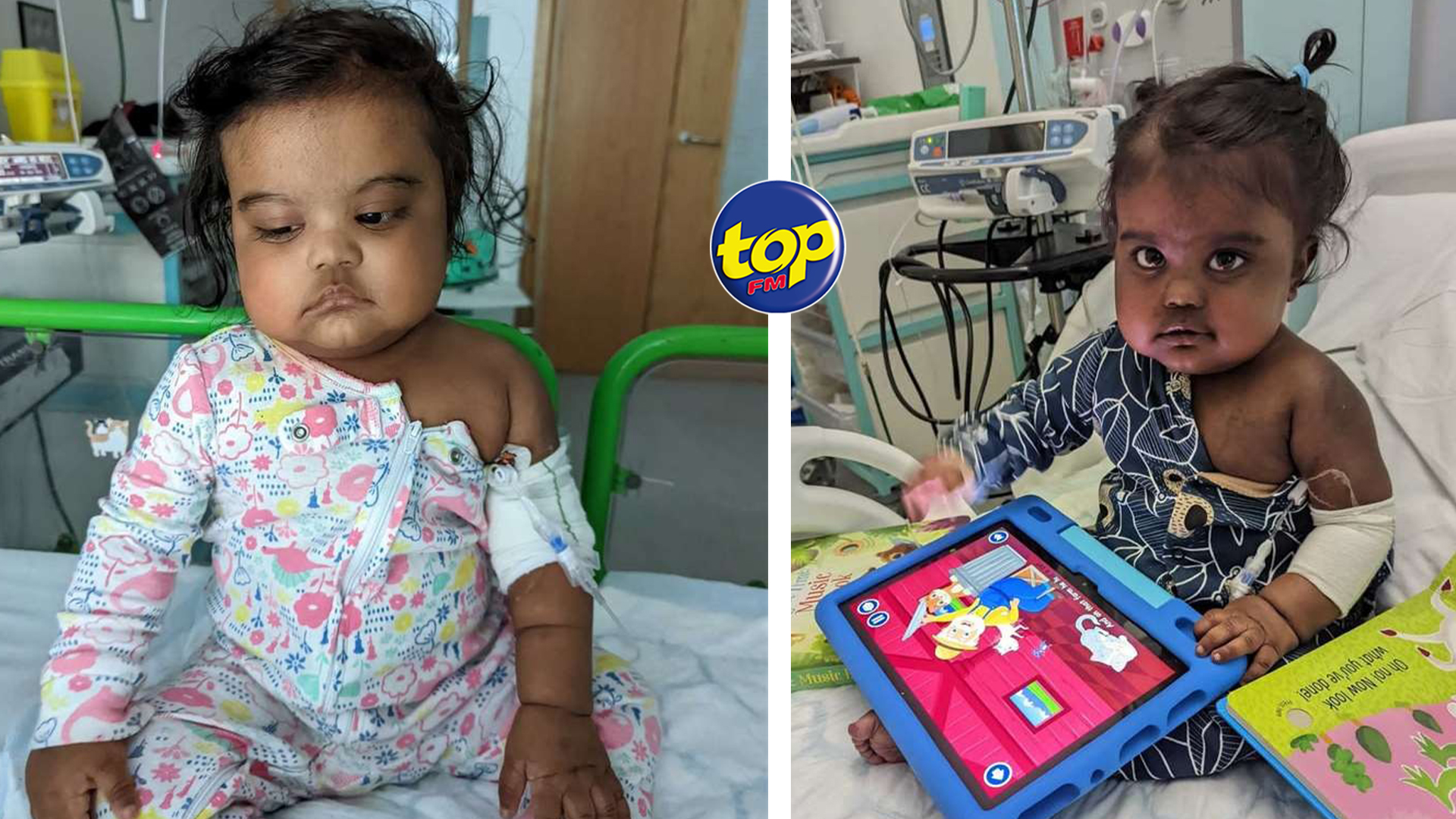 La petite Evie Sanassy souffre d’un trouble sanguin rare : Son grand ...