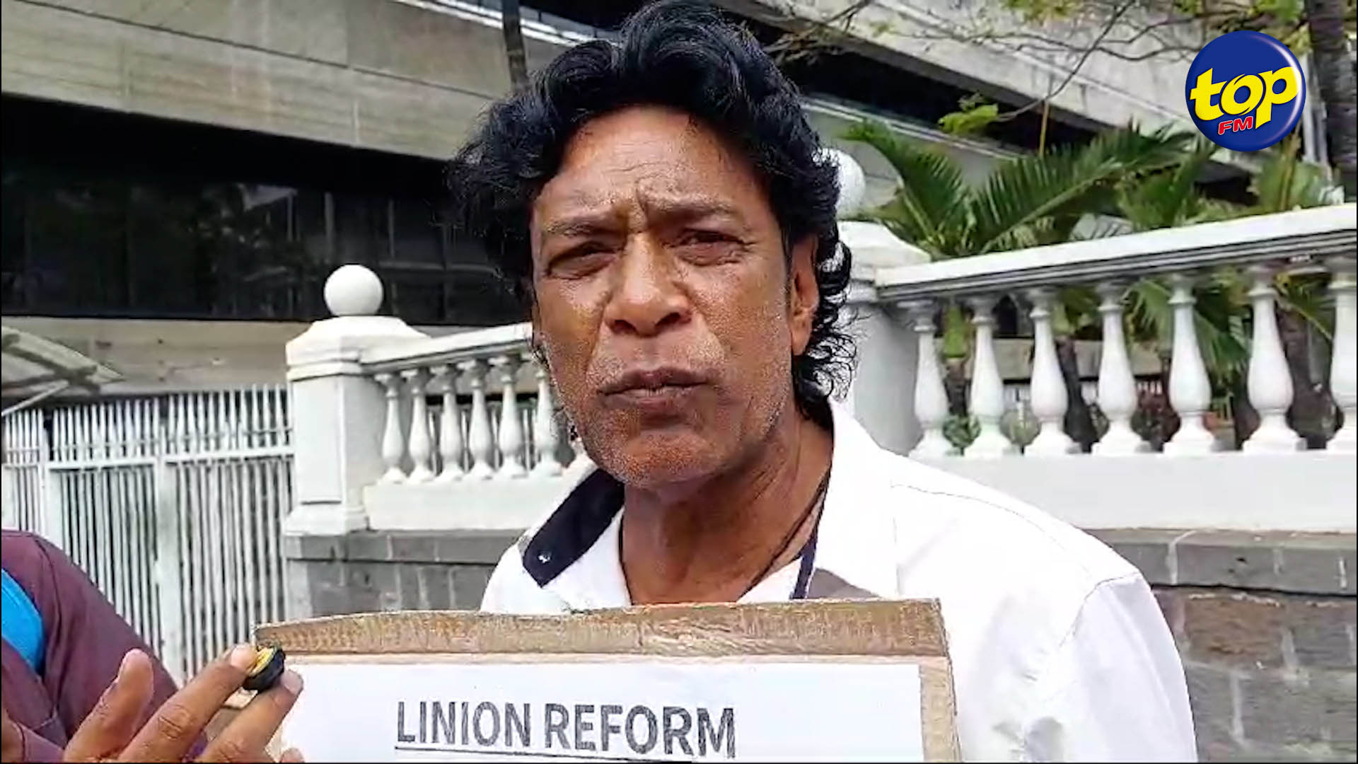 Manifestation de Linion Reform : Nando Bodha dénonce un « hold-up de la ...