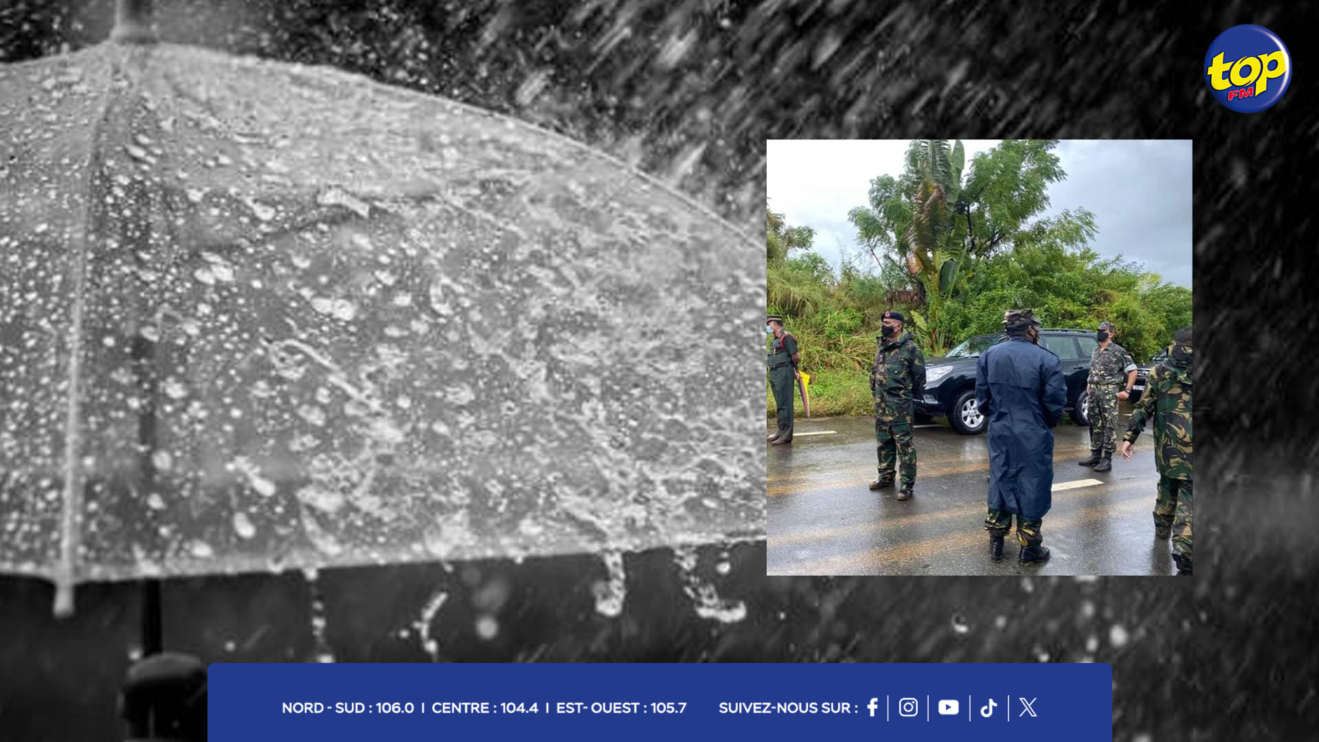 Avis de fortes pluies : ‘Des officiers de la SSU et de la SMF mobilisés ...