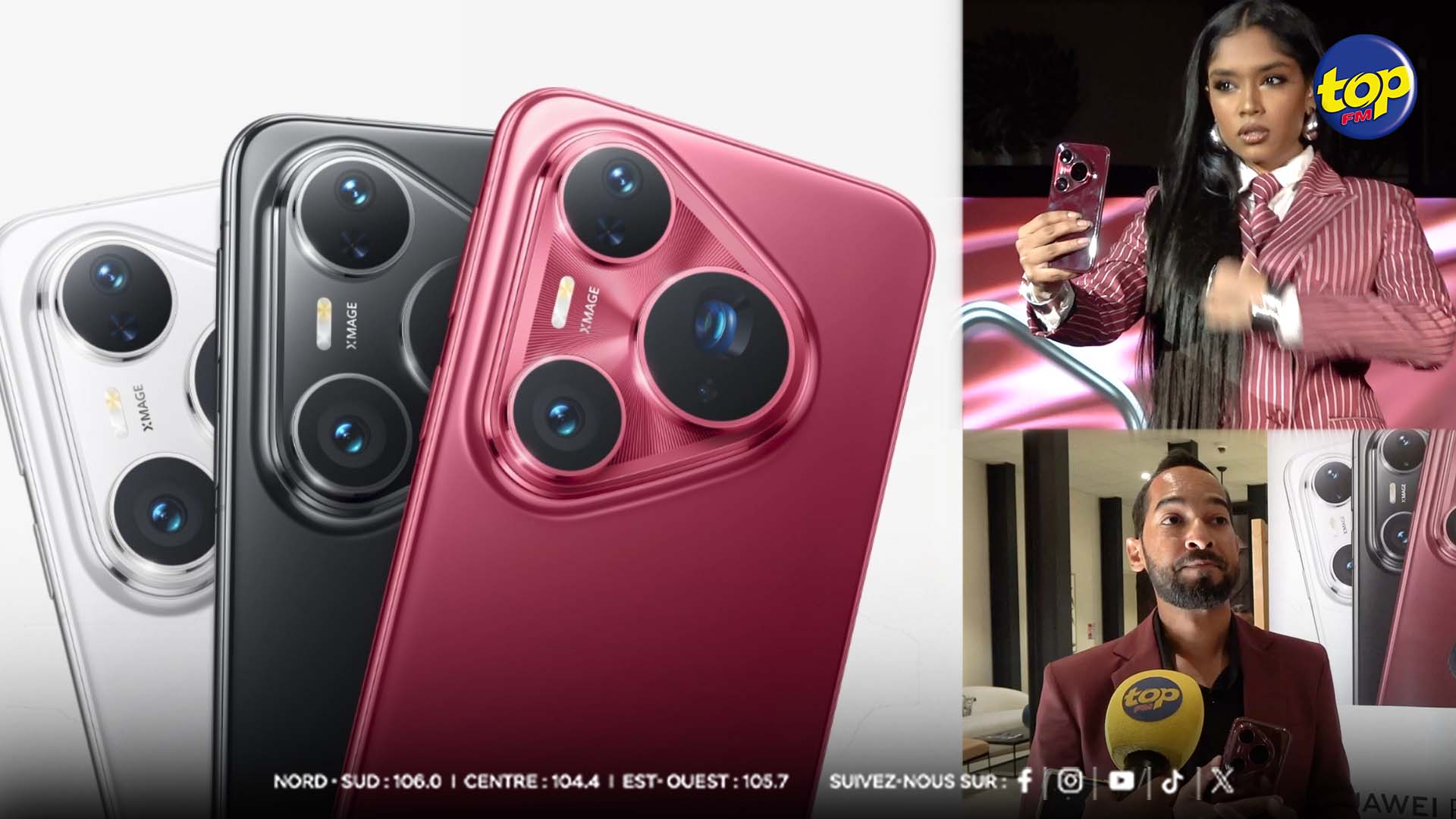 Huawei lance officiellement la gamme Pura 80 à Maurice : un capteur ...