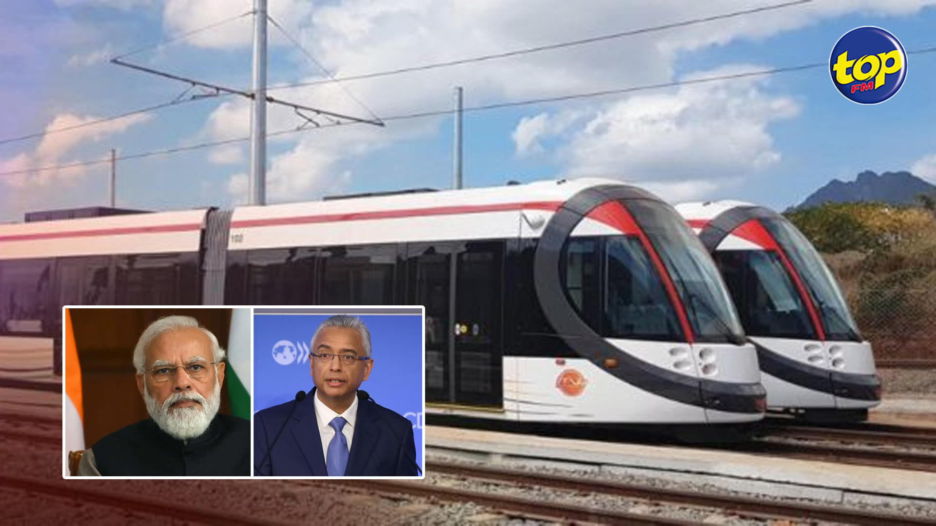 Inauguration du projet complet du Metro Express : Pravind Jugnauth ...