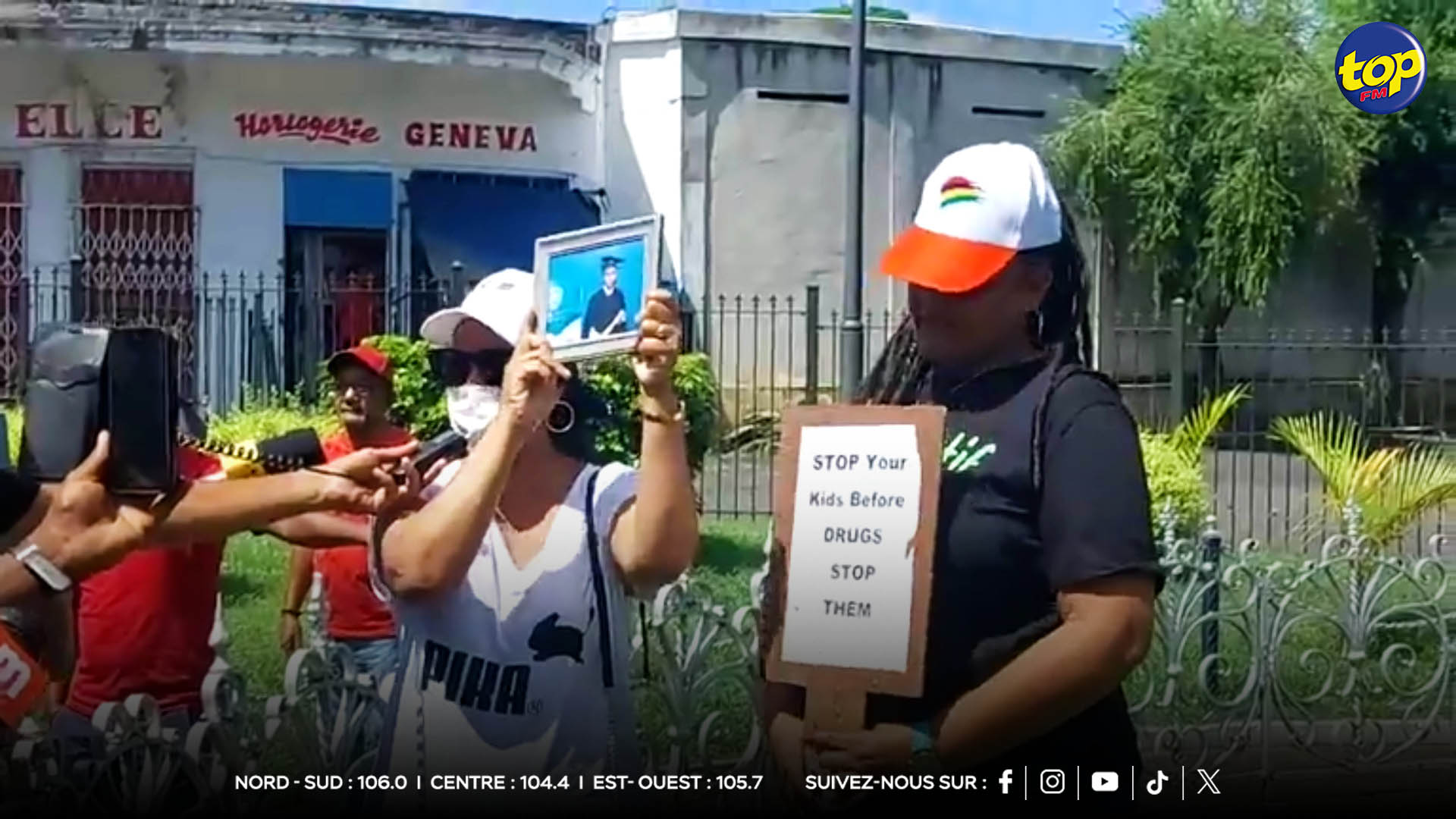 Marche contre la drogue : « Simik ine detruire mo garçon, mo pas conner ...